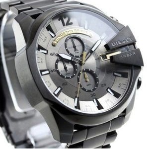 Diesel | Accessories | Nwt Diesel Mens Mega Chief Chronograph Black ...